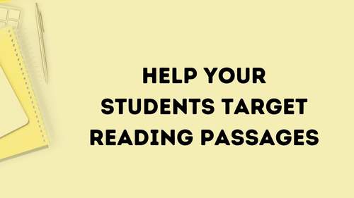 Reading Test Taking Strategy How-To and Poster | B.E.S.T Standards
