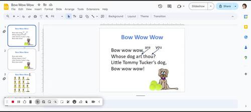 Bow Wow Wow on staff by Beth Campbell | TPT