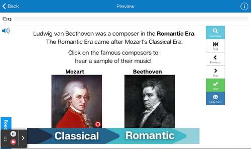 Composer Lesson - Beethoven Music History Interactive BOOM Cards