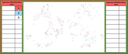 Mystery Digital EDITABLE LOW PREP - Festive Gnomes PIXEL ART Reveal