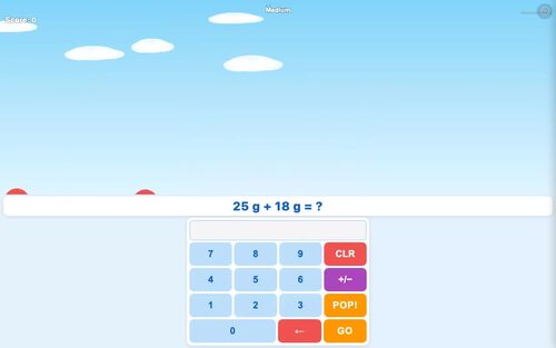 3rd Grade Liquid Volume & Mass Math Game | Self-Paced Math Game by Kick ...