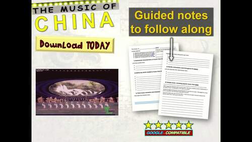 THE MUSIC OF CHINA - Slides, Links, Music, and Handouts to study ...
