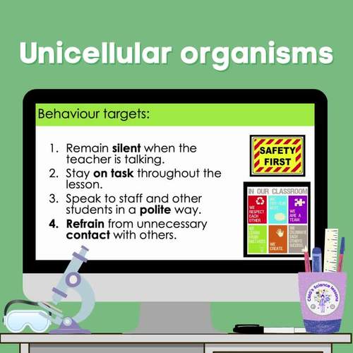 Unicellular organisms (KS3) by CMGs Science lessons | TPT