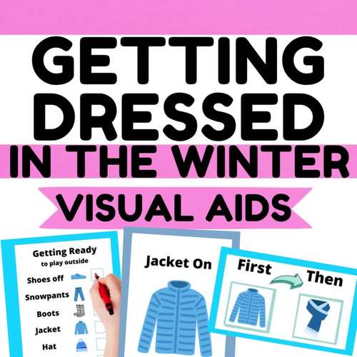 Getting Dressed for Winter, Visual Schedules, Visual Aids for Special ...