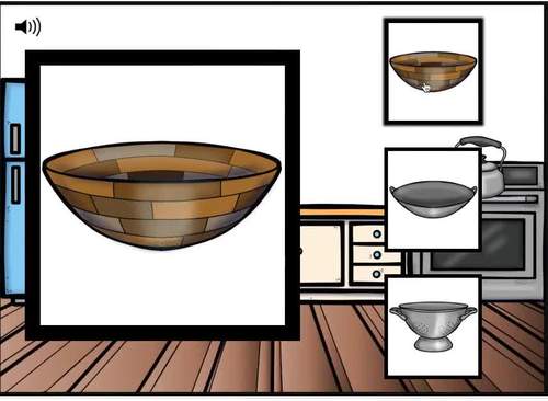 Digital Kitchen Life Skills Vocational Match Boom Cards 3 | TpT