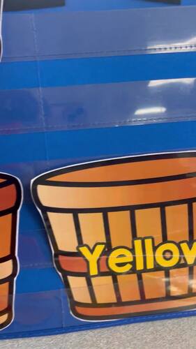 Preschool Identify Color Sorting Apple Activity , PreK, Math, Easy-to-use