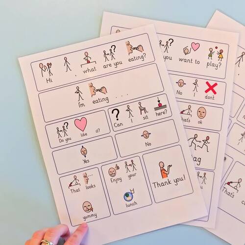 Visual Conversation, Social & Emotional SEN symbol supported (autism ...