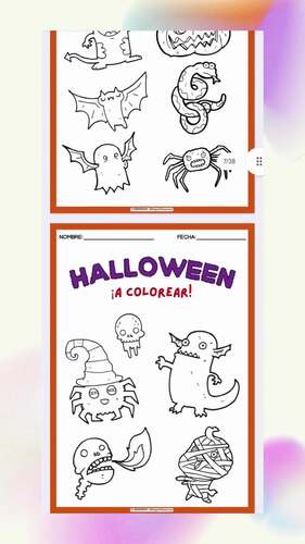 SPANISH Halloween Activities Elementary| Halloween Spanish Vocabulary ...