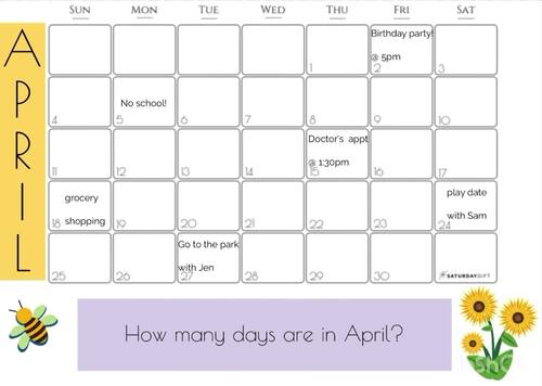 Calendar Reading Boom Cards | WH Questions & Life Skills | Speech Therapy