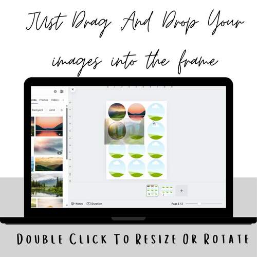 Square Templates in PDF PNG PSD EPS JPG And Canva Format by DIGITAL ...