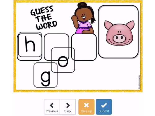 Short O Word Family Practice Boom Cards No Prep Literacy Centers