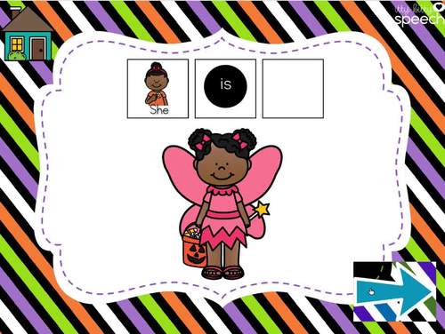 NO PRINT Halloween Preschool Speech and Language Unit (PDF) | TPT