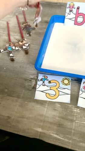 Trazo y escritura en sal by Profe con ganas | TPT