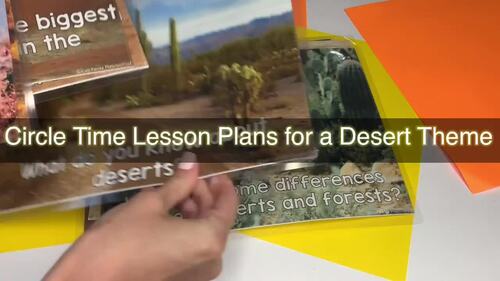 Desert Theme Activities: Math, Literacy, Science for Preschool | TPT
