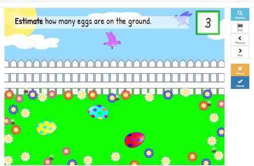 Easter Estimating and Counting to 10 Activity Digital Boom™ Cards