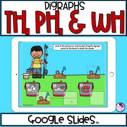 Consonant Digraphs | TH WH PH | Phonics Google Slides™ by The Chocolate ...