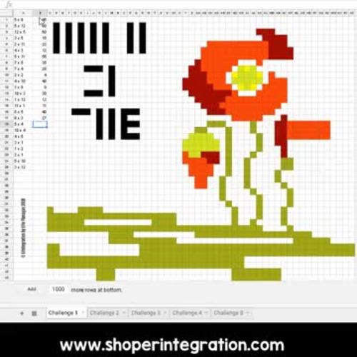 Veterans Day Digital Pixel Art Magic Reveal Multiplication and Division ...