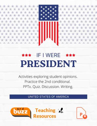 If I Were President. Writing. Speaking. Organizers. Video. PPTx ...