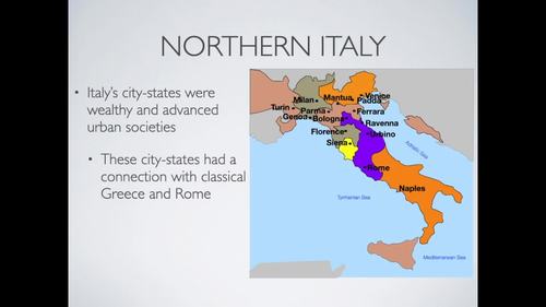 The Italian Renaissance History Presentation by The History Innovator
