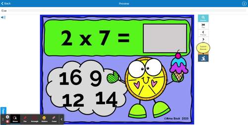 BOOM Cards: La multiplication x2 (de 0 à 10) by Mme Bock | TPT