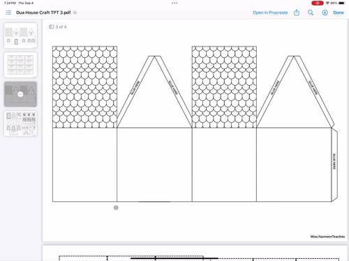 3d printable house Dua craft for entering the home | Islamic activites ...