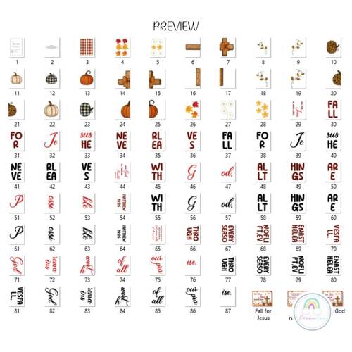 Fall for Jesus Bulletin Board Kit Christian Decorations November Door Decor