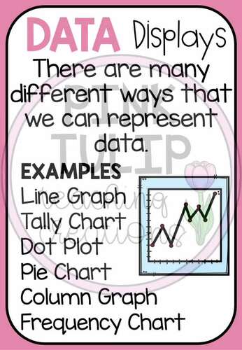 Data and Graphing Posters - Classroom Decor by Pink Tulip Teaching ...