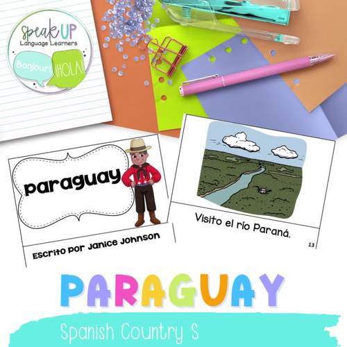 Paraguay Country Study Spanish Reader & Activities Print & Digital with ...