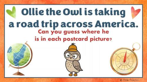 Virtual Field Trip – United States Road Trip - US Geography | TPT