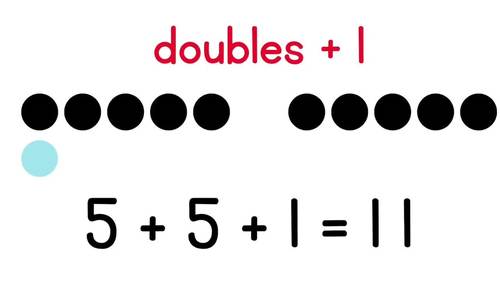 Adding Near Doubles Mental Math Sprint by Serendipity Math Shop | TPT