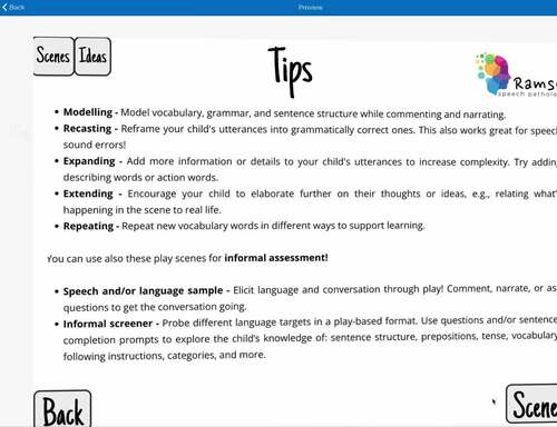 Open-Ended, Interactive Ocean Play Scenes | Boom Cards | Speech Therapy