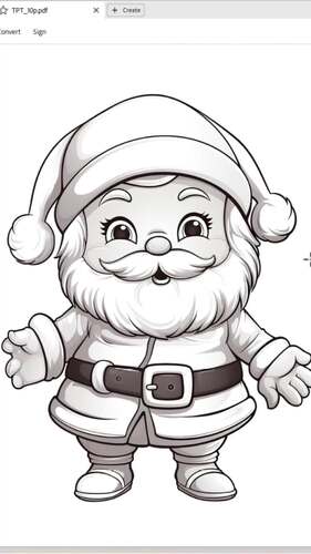 holiday cartoon coloring pages
