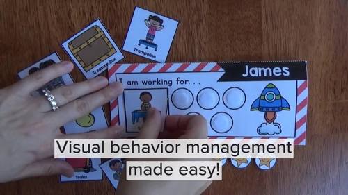 Token Boards - Visual Behavior Management- 3 or 5 Tokens! | TPT