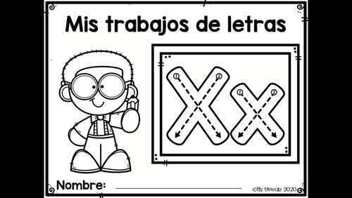 SÍLABAS de la letra X | Hojas de trabajo lectura by Ms Herraiz | TPT