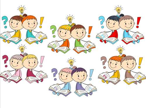 Vector Stick Figure Cartoon Kids 9, Boys & Girls, Editable Designs ...