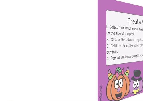 Pumpkin Time Articulation BOOM CARDS: P, B, M, K, G, F by Speechie Pals