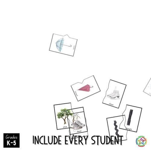 Partner Pairing Puzzles | Opposites | Classroom Management | Inclusive ...