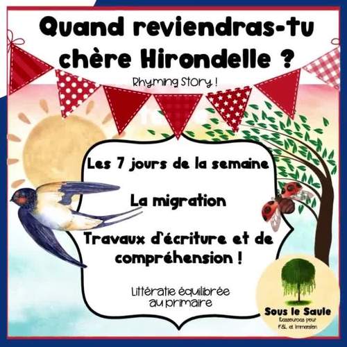 Coccinelle et Hirondelle Les 7 Jours et la Migration Balanced Literacy ...
