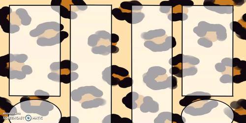 Desktop Organizer Wallpaper - Leopard by Hearts and Markers | TPT