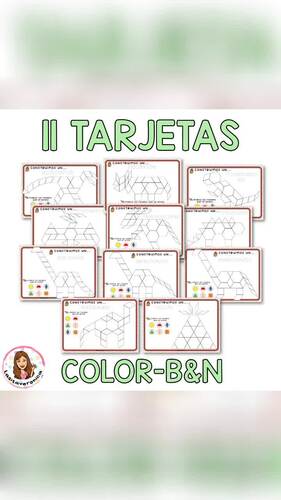 Pattern Blocks Dinosaurios / Dinosaurs Math Centers. Spanish by ...