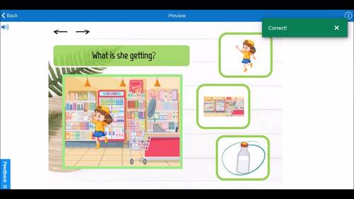 Answering WH- questions: what, where, and who Boom Cards™ by Mau SLP