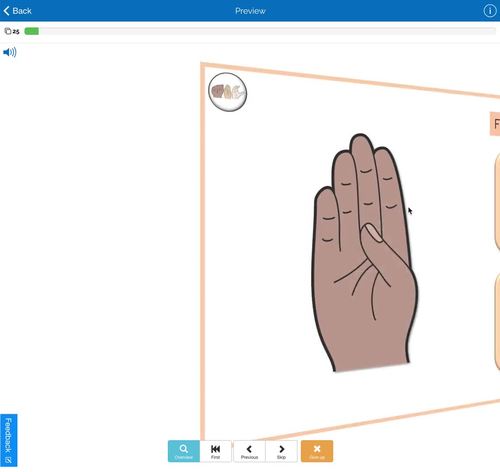 American Sign Language Uppercase Letter Match Interactive PDF and BOOM ...