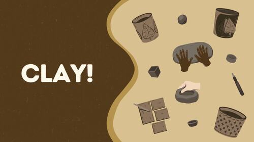 Intro to Clay & Clay Techniques PowerPoint | Elementary Art Ceramics Lesson