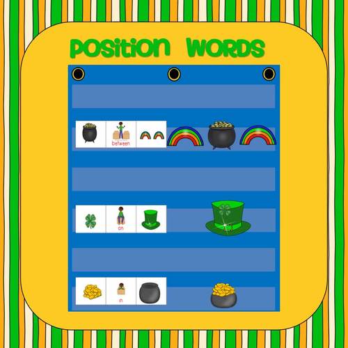 St. Patrick's Day Positional Words Activities for Kindergarten | March Math