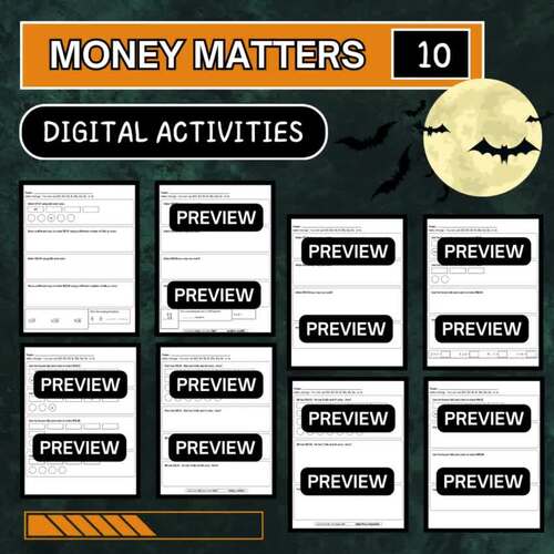 Money matters Help your students make sense of dollars and cents