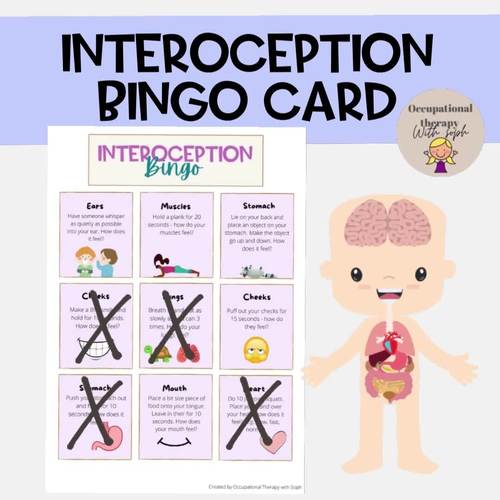 Interoception Challenge Cards - body sensations activities | TpT