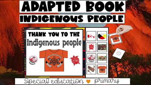 Indigenous Lesson - Orange Shirt Day - Adapted Book for Special Education