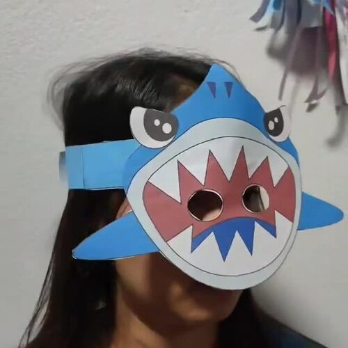 Shark Activities Crafts Mask Ocean Sea Animals Headband Crown Theme Prop