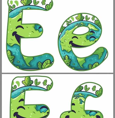 EARTH DAY BULLETIN BOARD LETTERS & BUNTING by TechLitTeach | TPT