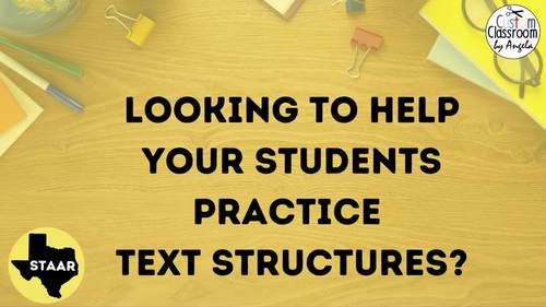 Text Structures Warm ups & Quiz STAAR Descriptive Passages Cause & Effect